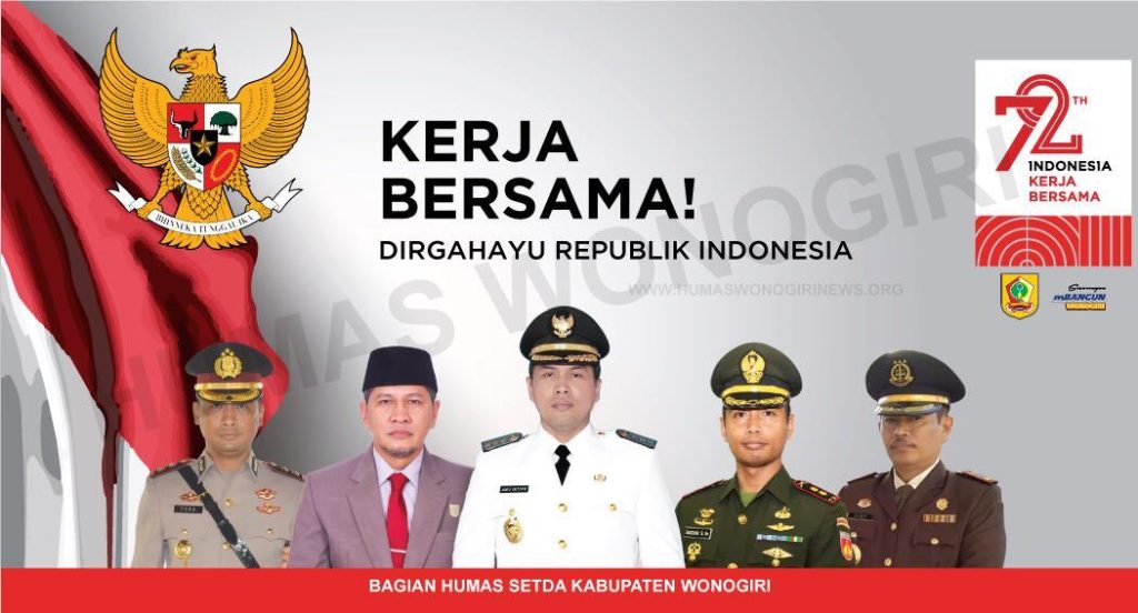 Tema Dan Logo Peringatan HUT ke 72 Kemerdekaan Republik Indonesia Tahun ...